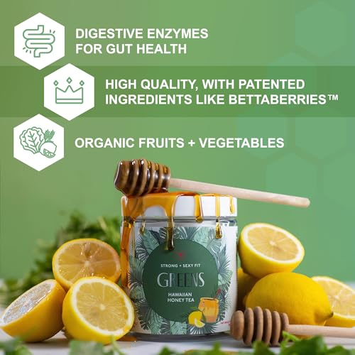 Natural energy boost greens mix