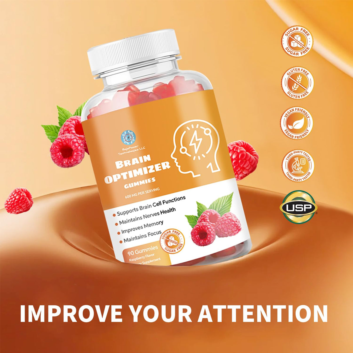 Natural energy boost gummies