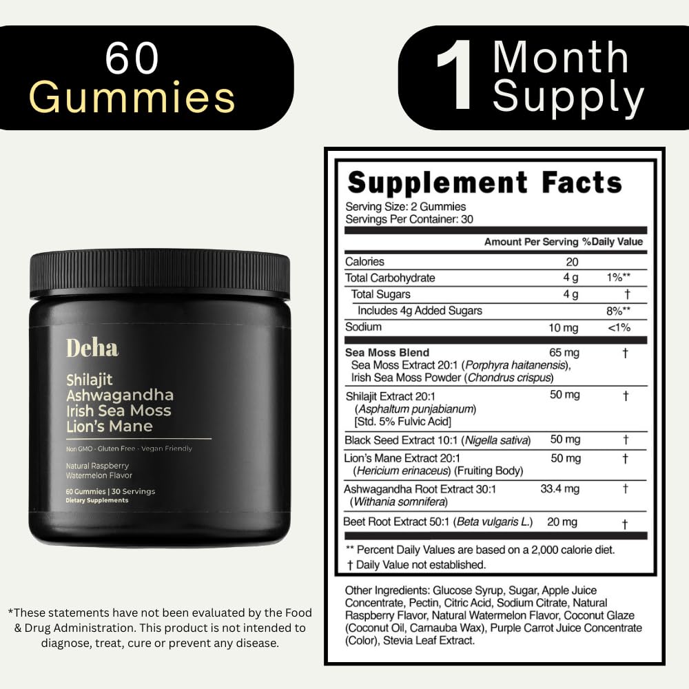 Natural energy boost gummies
