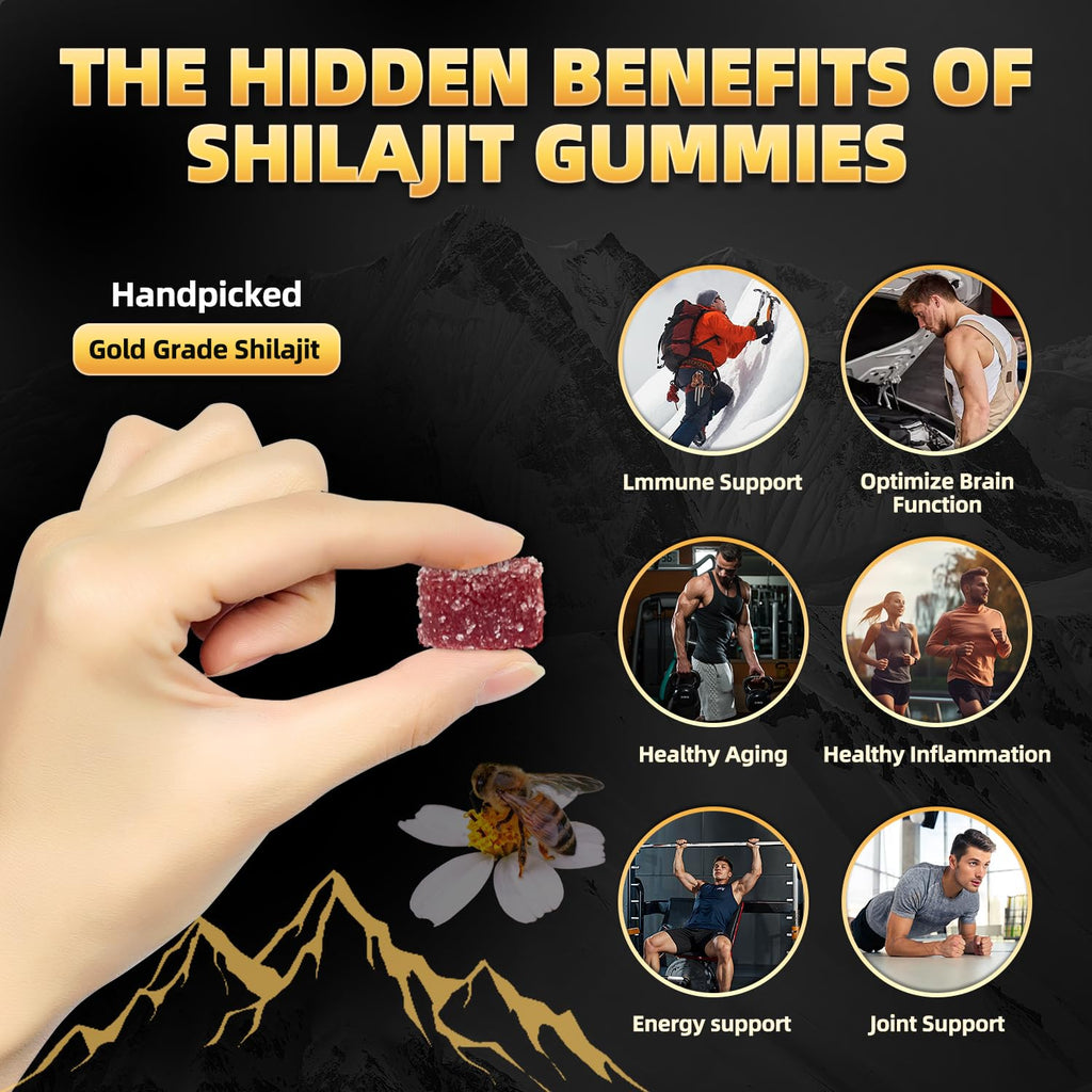 Natural energy boost gummies