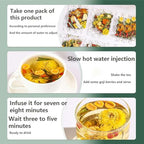 Natural energy boost herbal tea