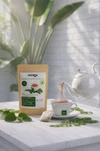Natural energy boost herbal tea