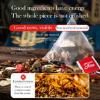 Natural energy boost herbal tea