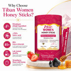 Natural energy boost honey packets