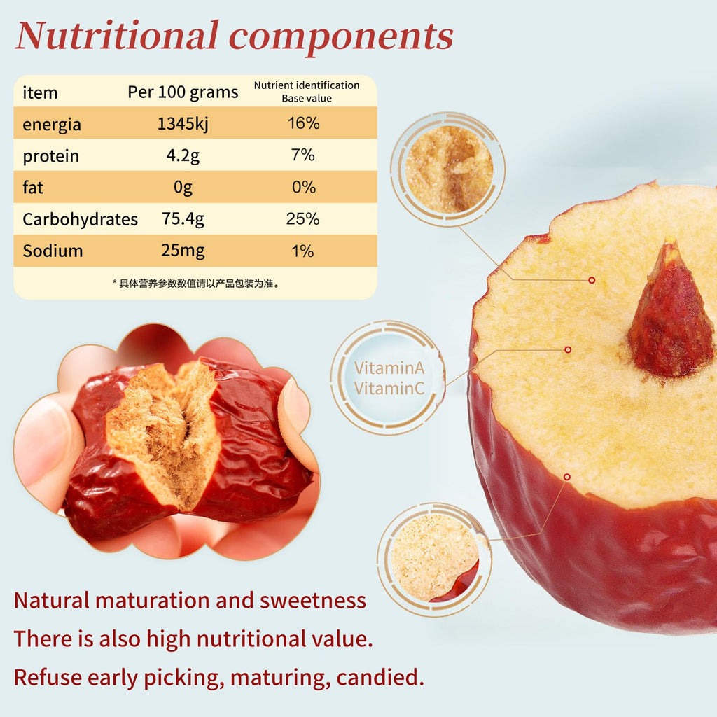 natural energy boost jujube dates