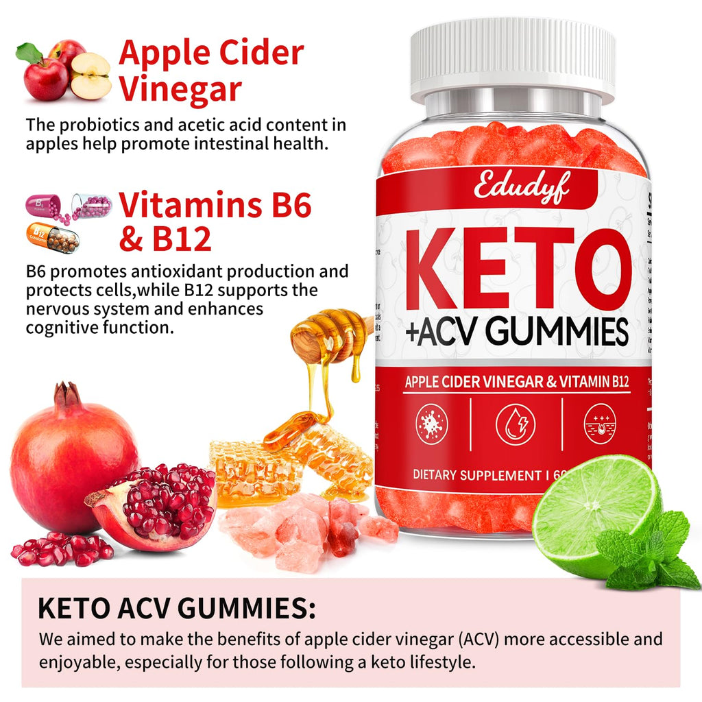 Natural energy boost Keto ACV gummies