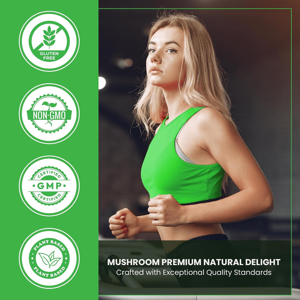 Natural energy boost Lion's Mane