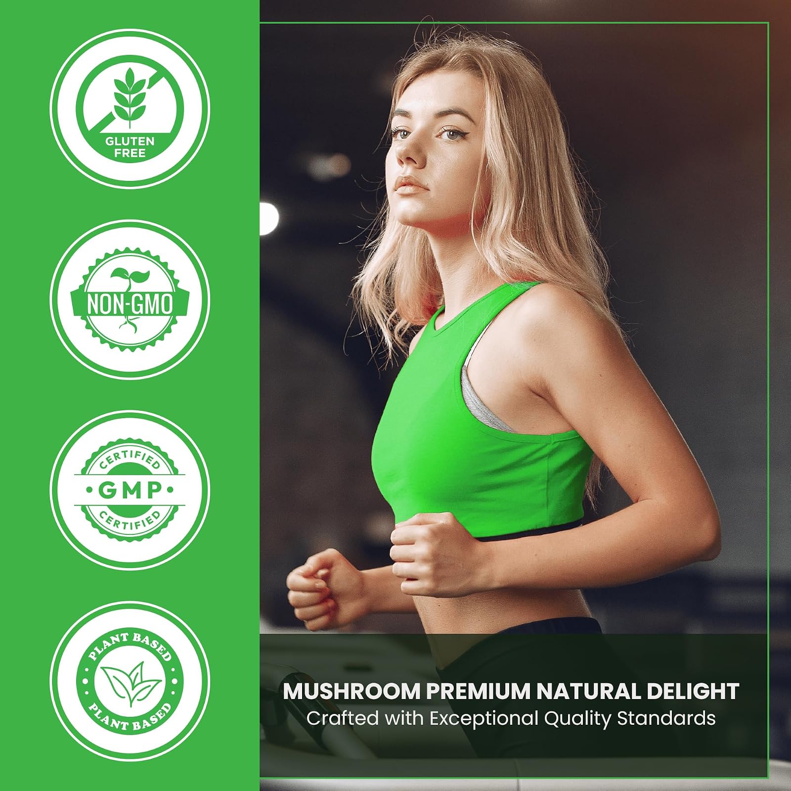 Natural energy boost Lion's Mane