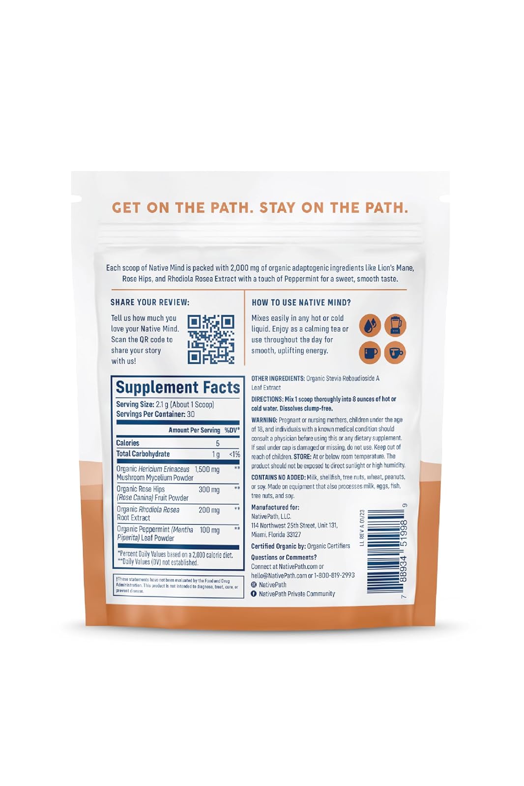natural energy boost lion's mane