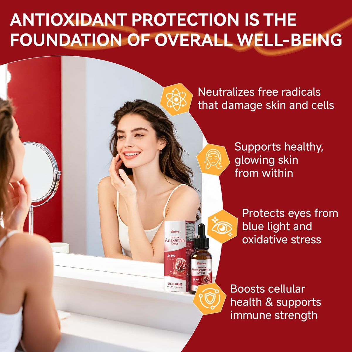 Natural energy boost Liposomal Astaxanthin