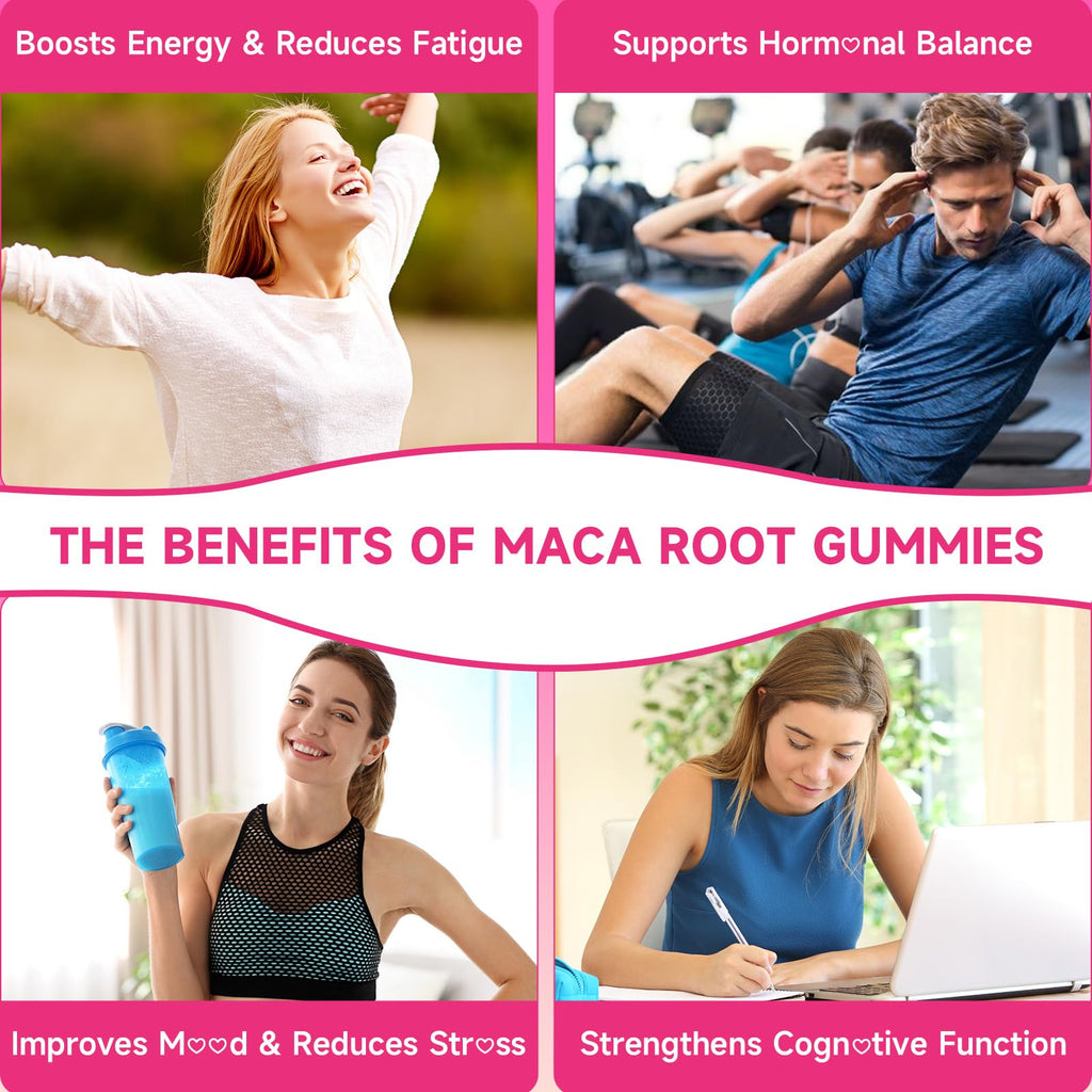 natural energy boost maca root gummies