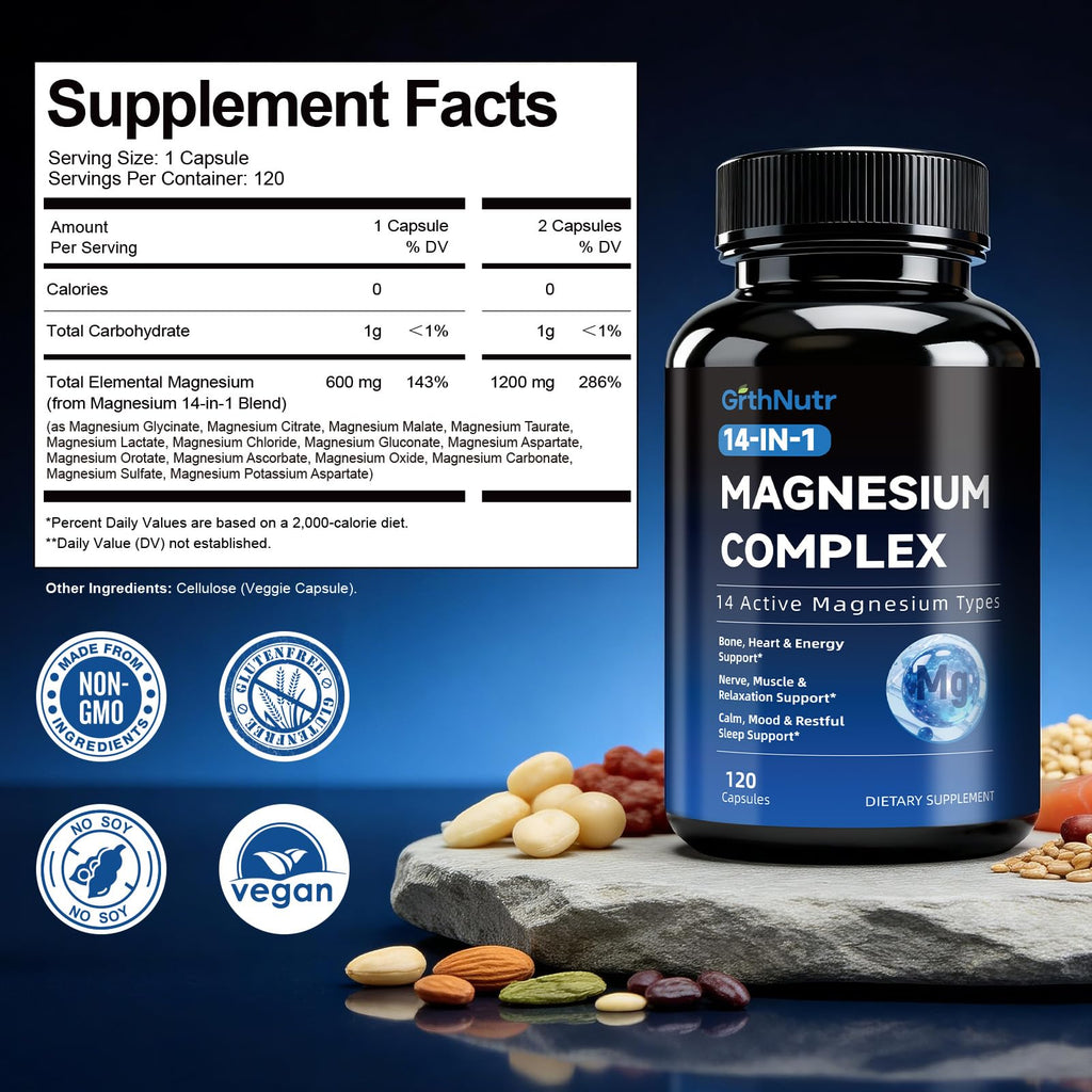 natural energy boost magnesium complex