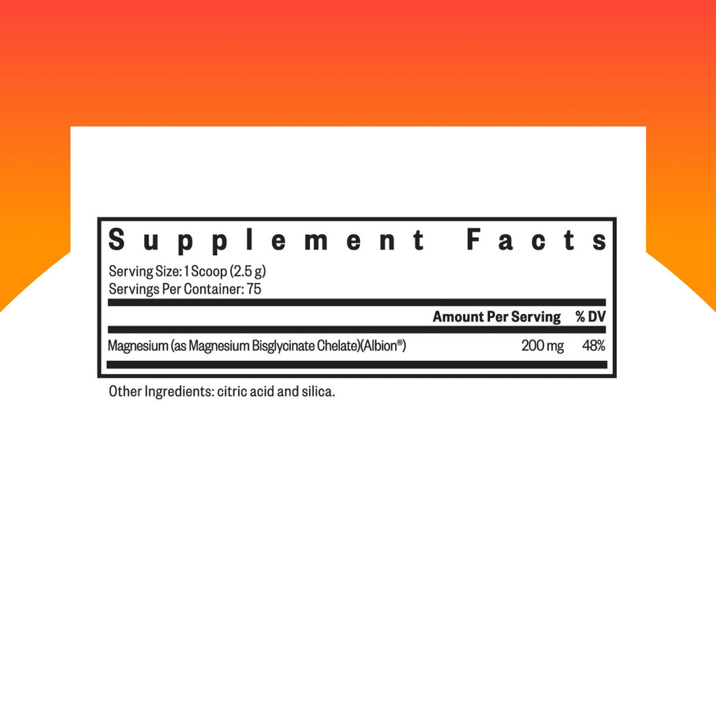 natural energy boost magnesium glycinate