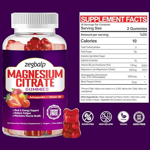 natural energy boost magnesium gummies
