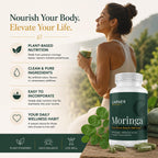 Natural energy boost Moringa capsules
