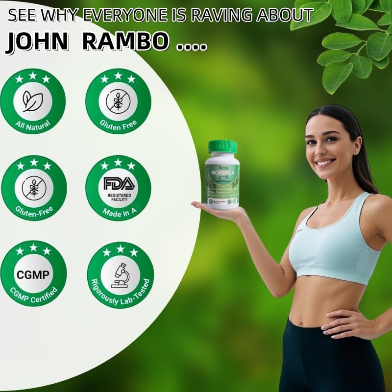 natural energy boost Moringa supplement