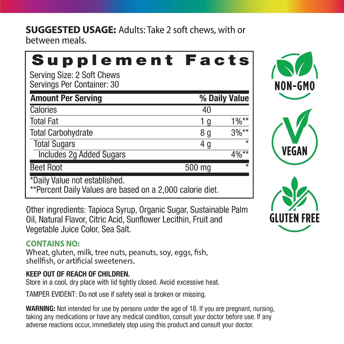 natural energy boost multivitamins
