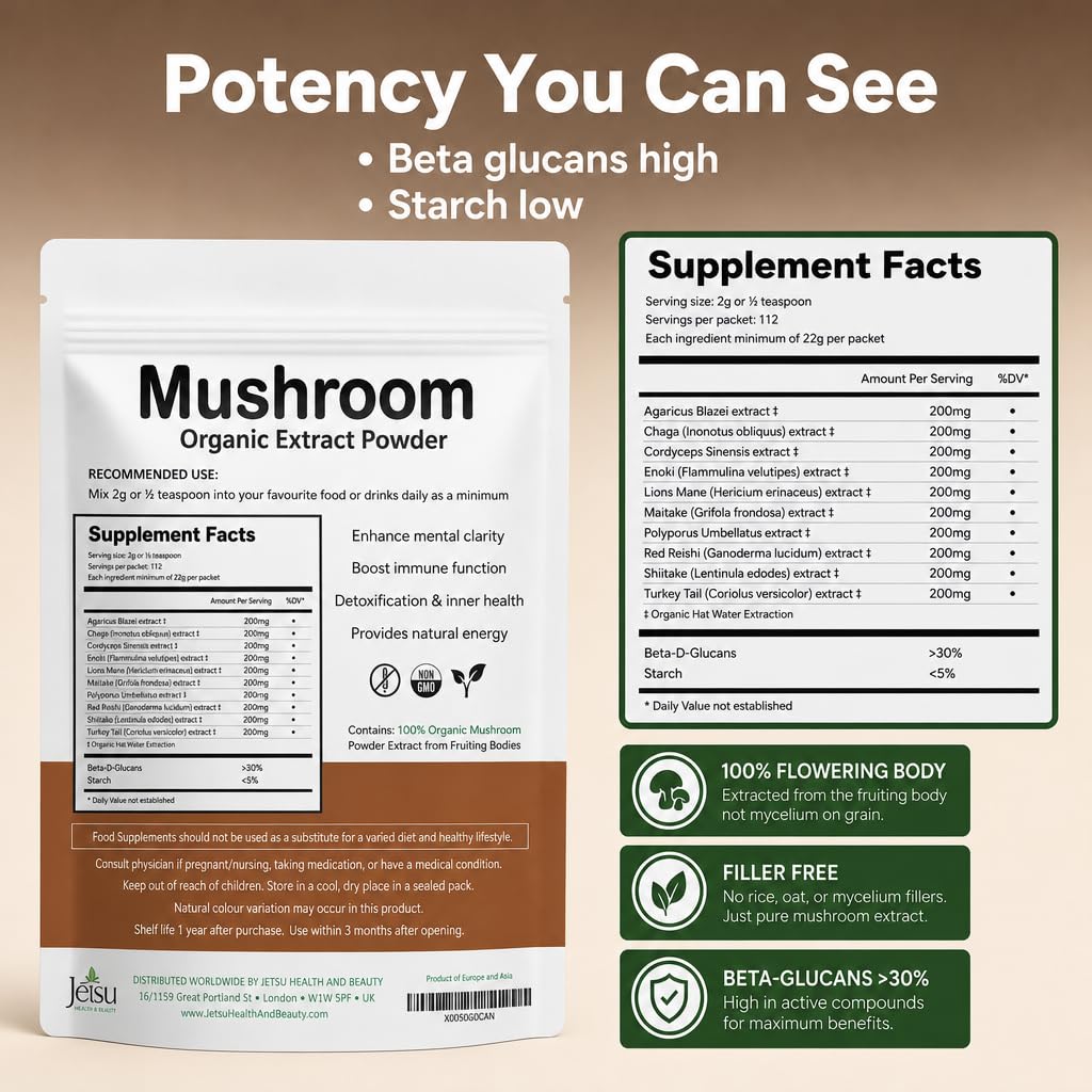natural energy boost mushroom blend