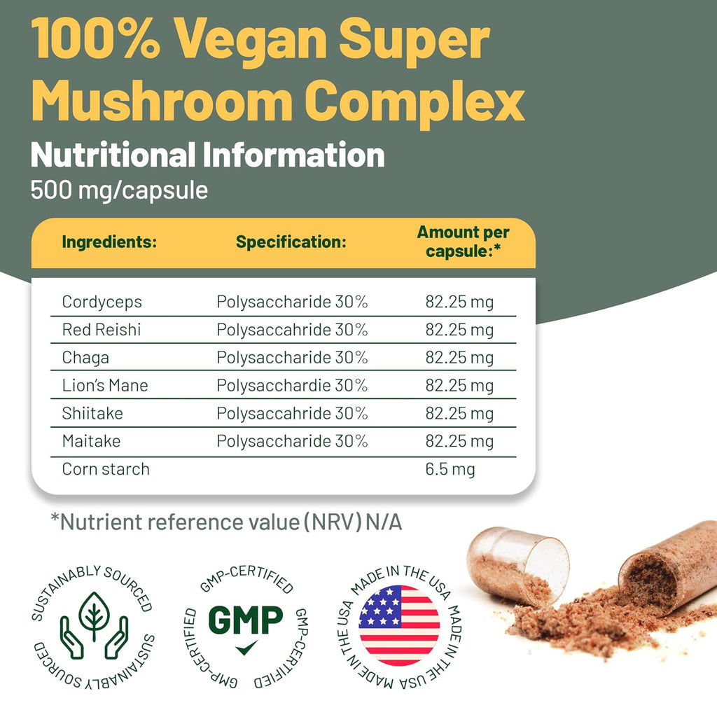 natural energy boost mushroom blend