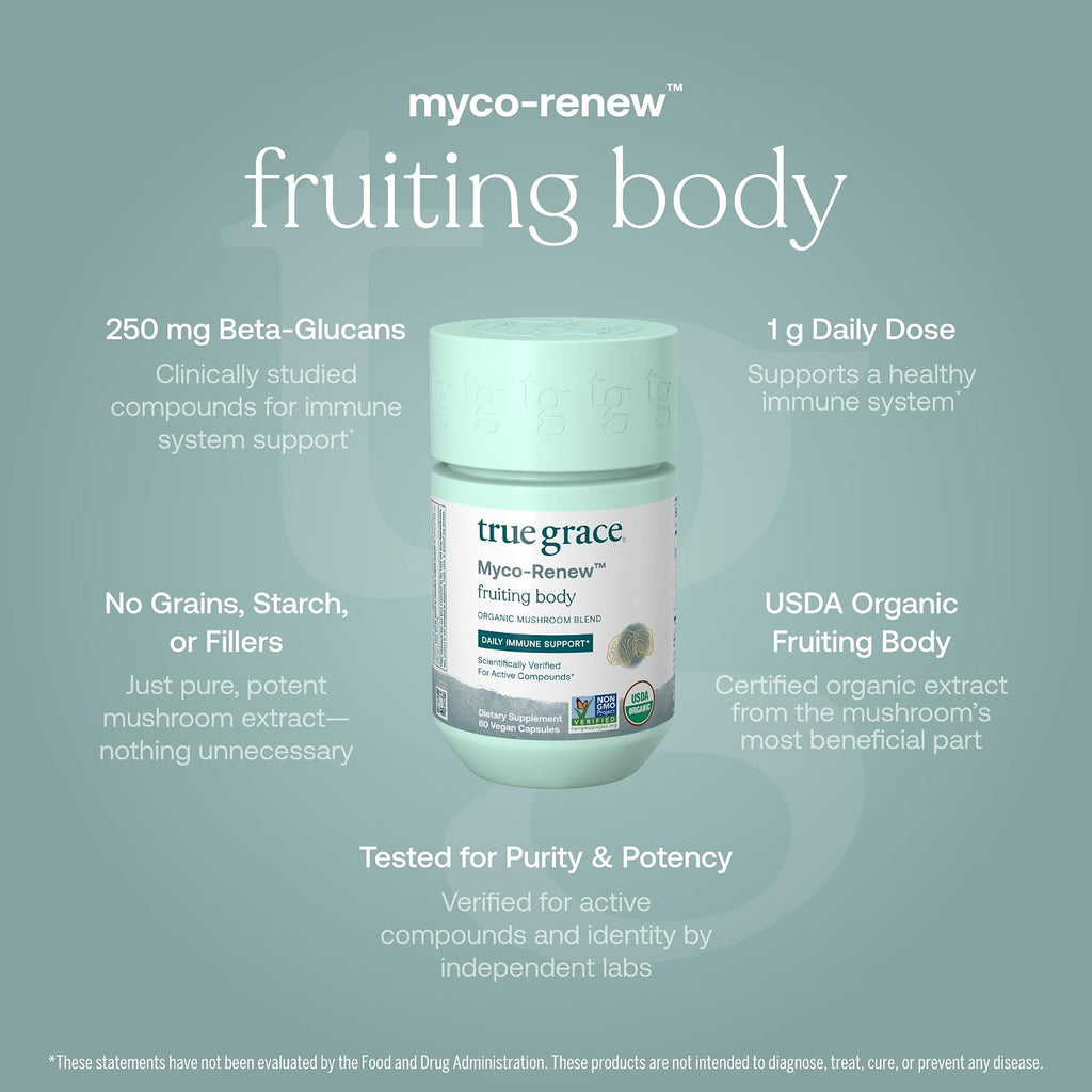 Natural energy boost mushroom blend