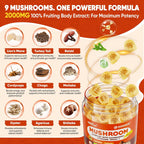 natural energy boost mushroom gummies
