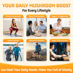 natural energy boost mushroom gummies