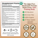 natural energy boost mushroom powder
