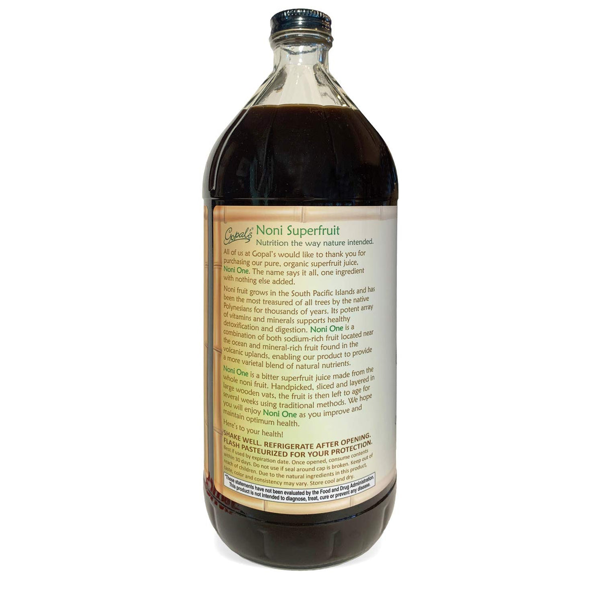 Natural energy boost noni juice