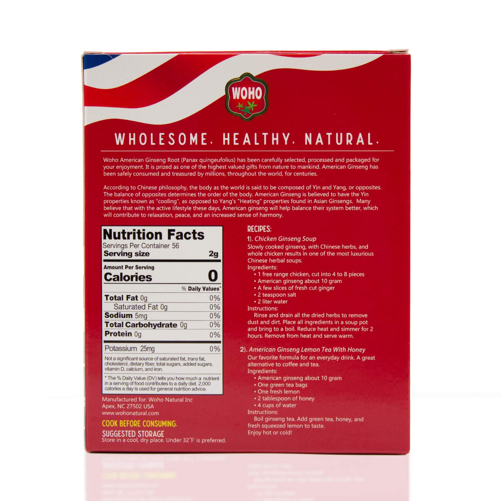 natural energy boost panax ginseng slices