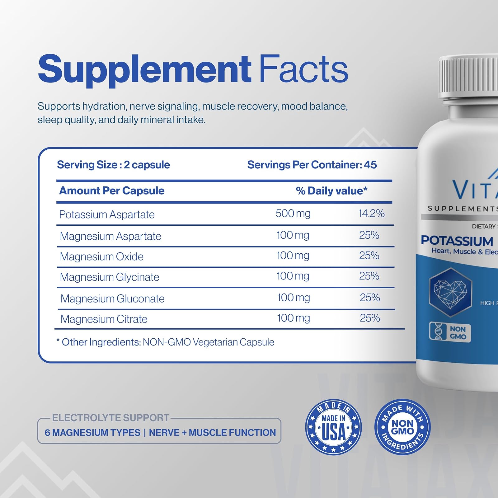 natural energy boost potassium magnesium