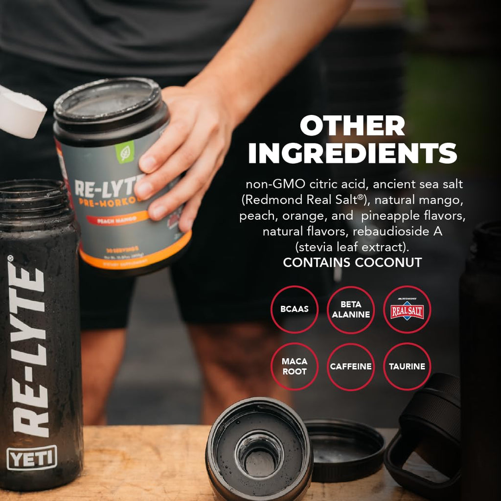 natural energy boost pre-workout mix