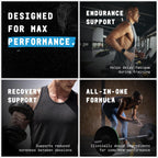 Natural energy boost pre-workout powder