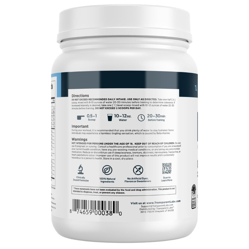 natural energy boost pre-workout powder