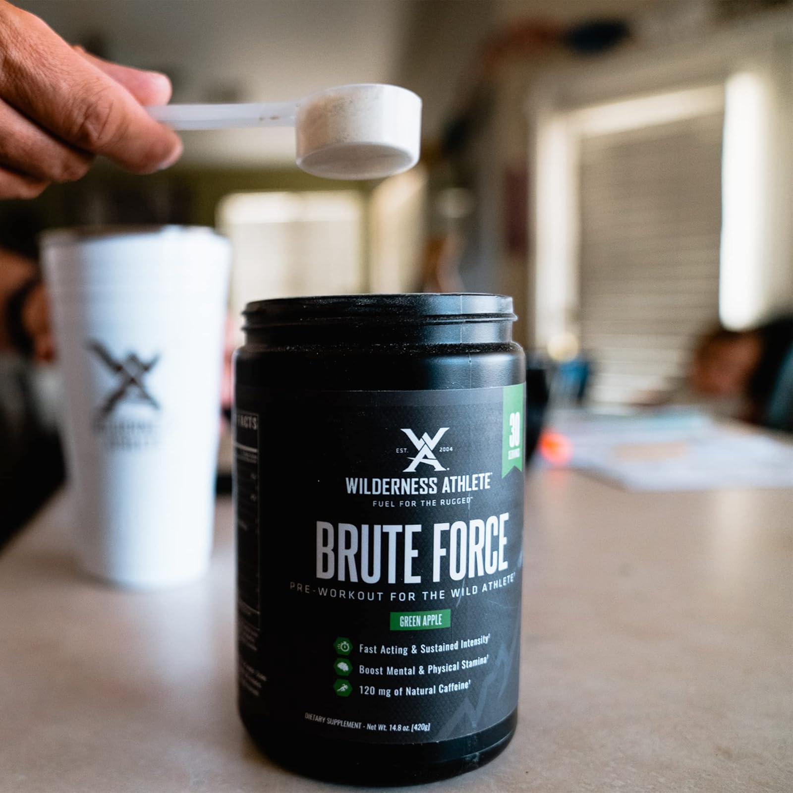 natural energy boost pre-workout powder