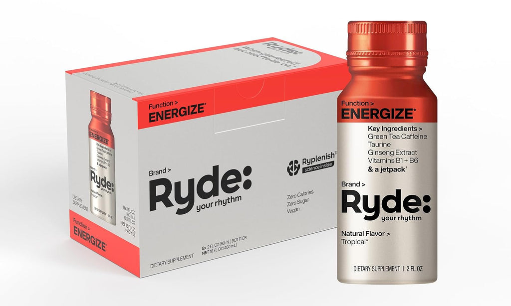 natural energy boost RYDE shot