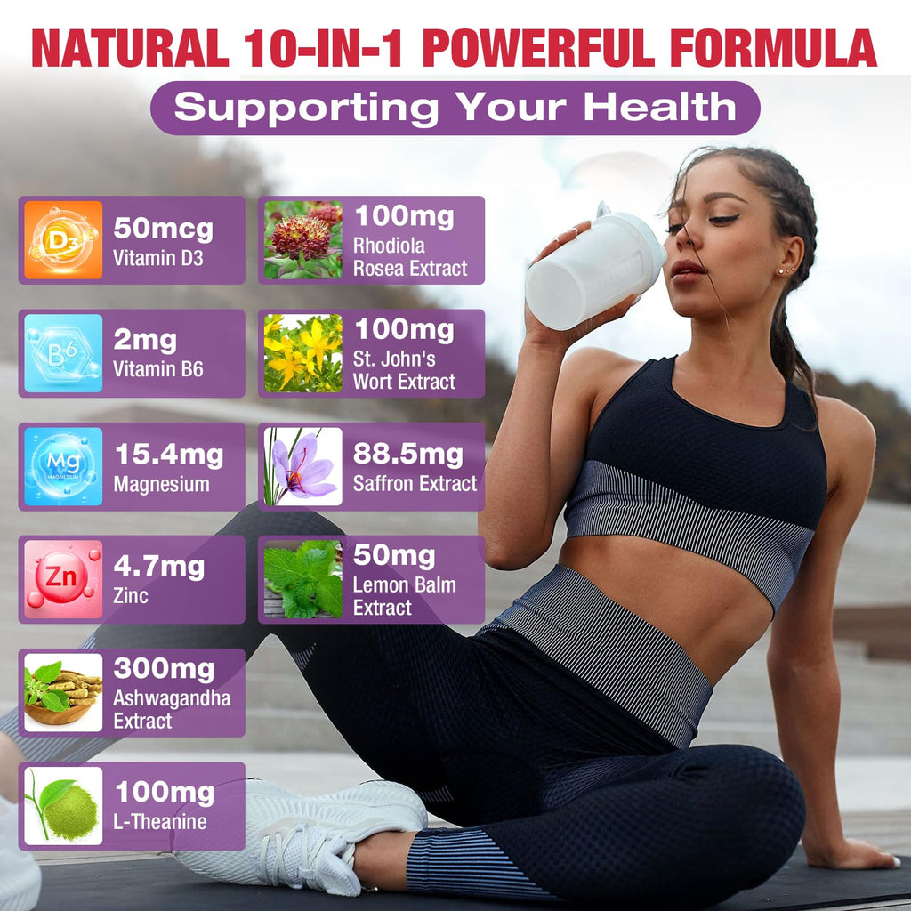 Natural energy boost saffron gummies