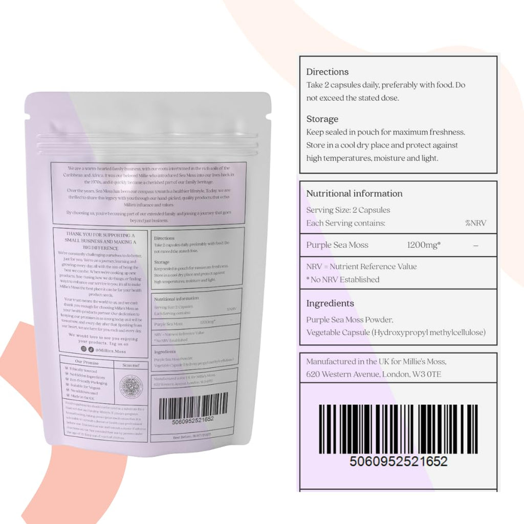 natural energy boost sea moss capsules