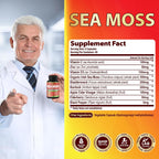 Natural energy boost sea moss capsules