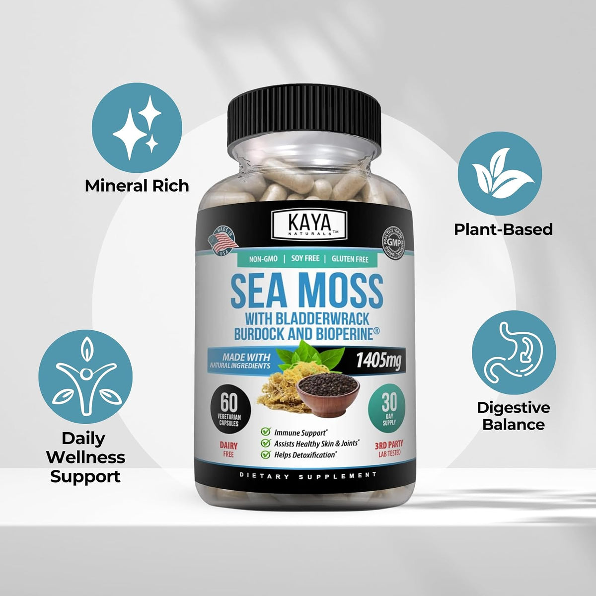 natural energy boost sea moss capsules