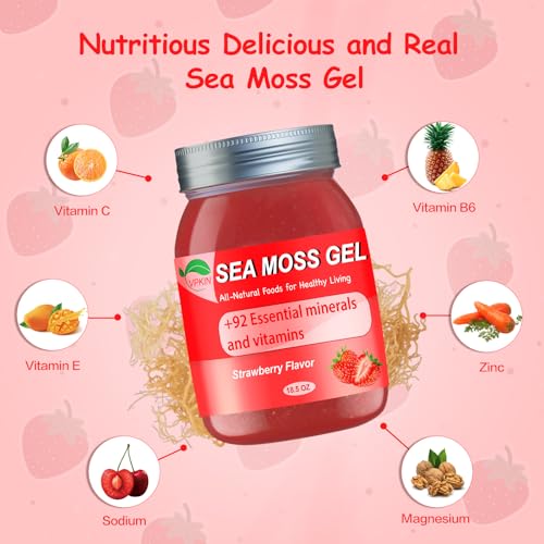 Natural energy boost sea moss gel