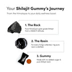 Natural energy boost Shilajit gummies