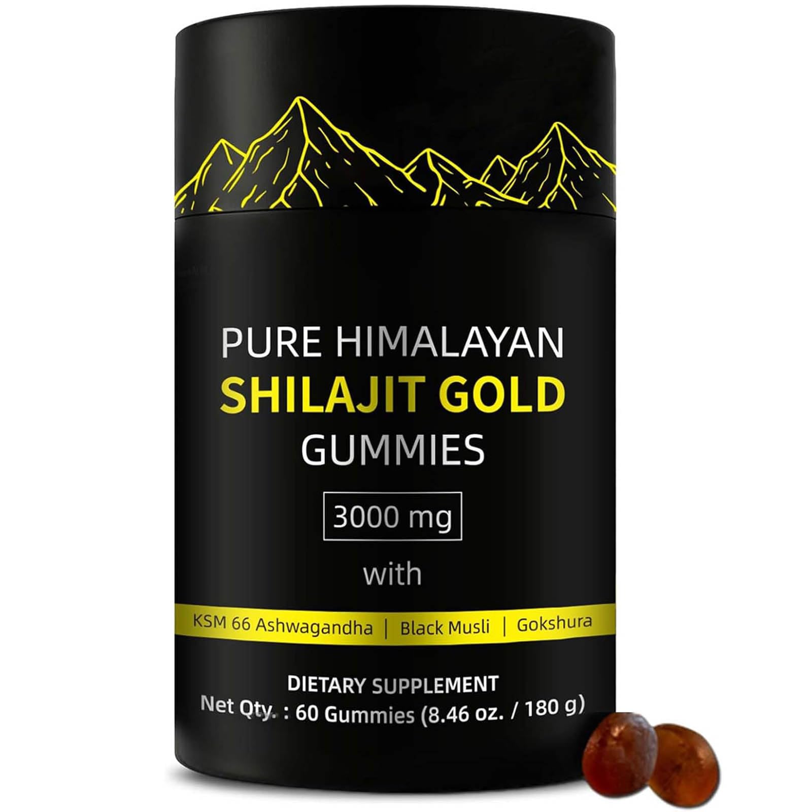 natural energy boost shilajit gummies