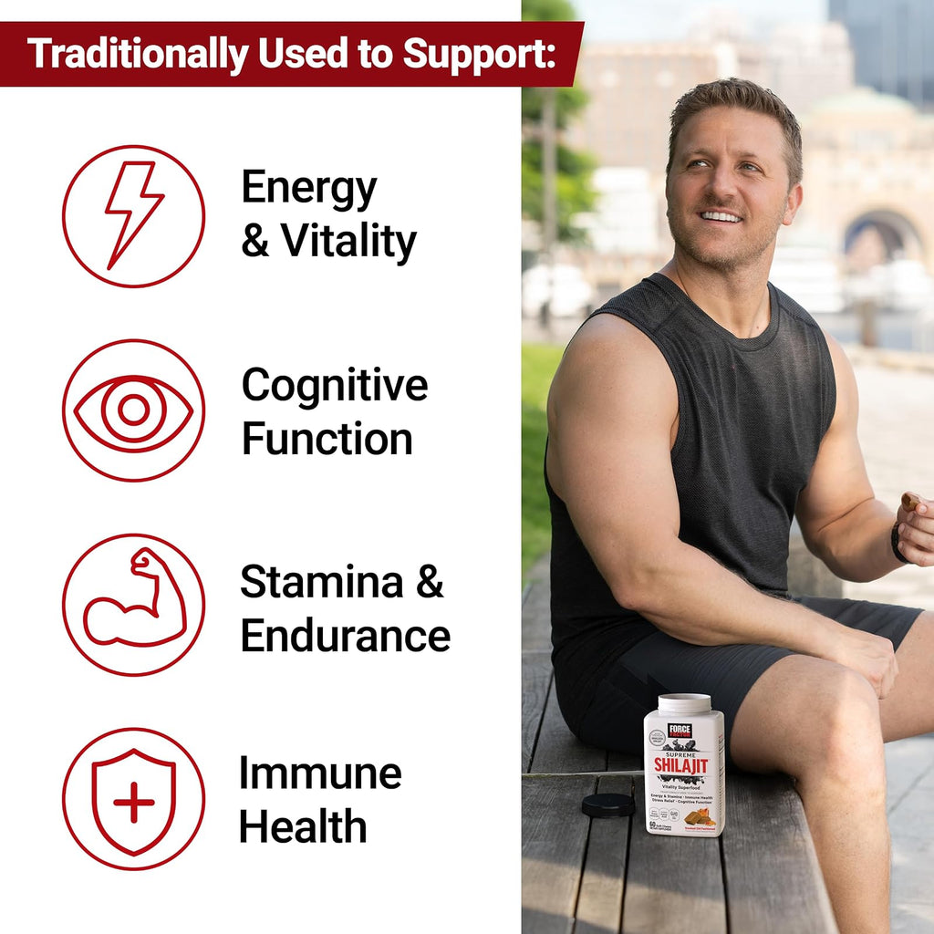 natural energy boost shilajit resin