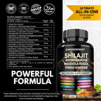 natural energy boost shilajit supplement