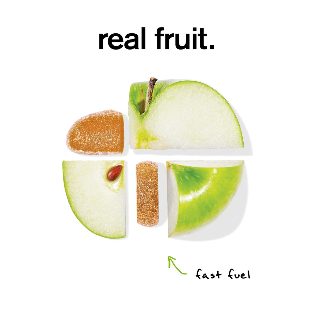 natural energy boost sour apple chews