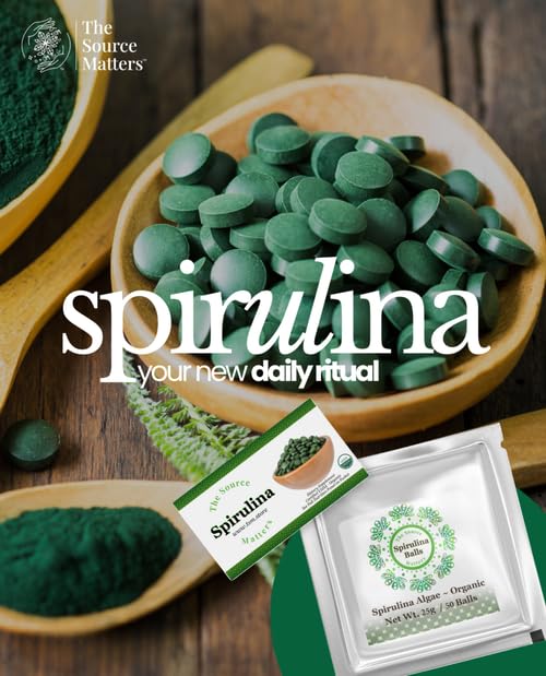 natural energy boost spirulina tablets