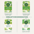 Natural energy boost tea bags
