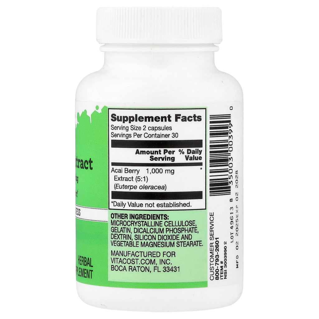 natural energy boost with Acai Berry