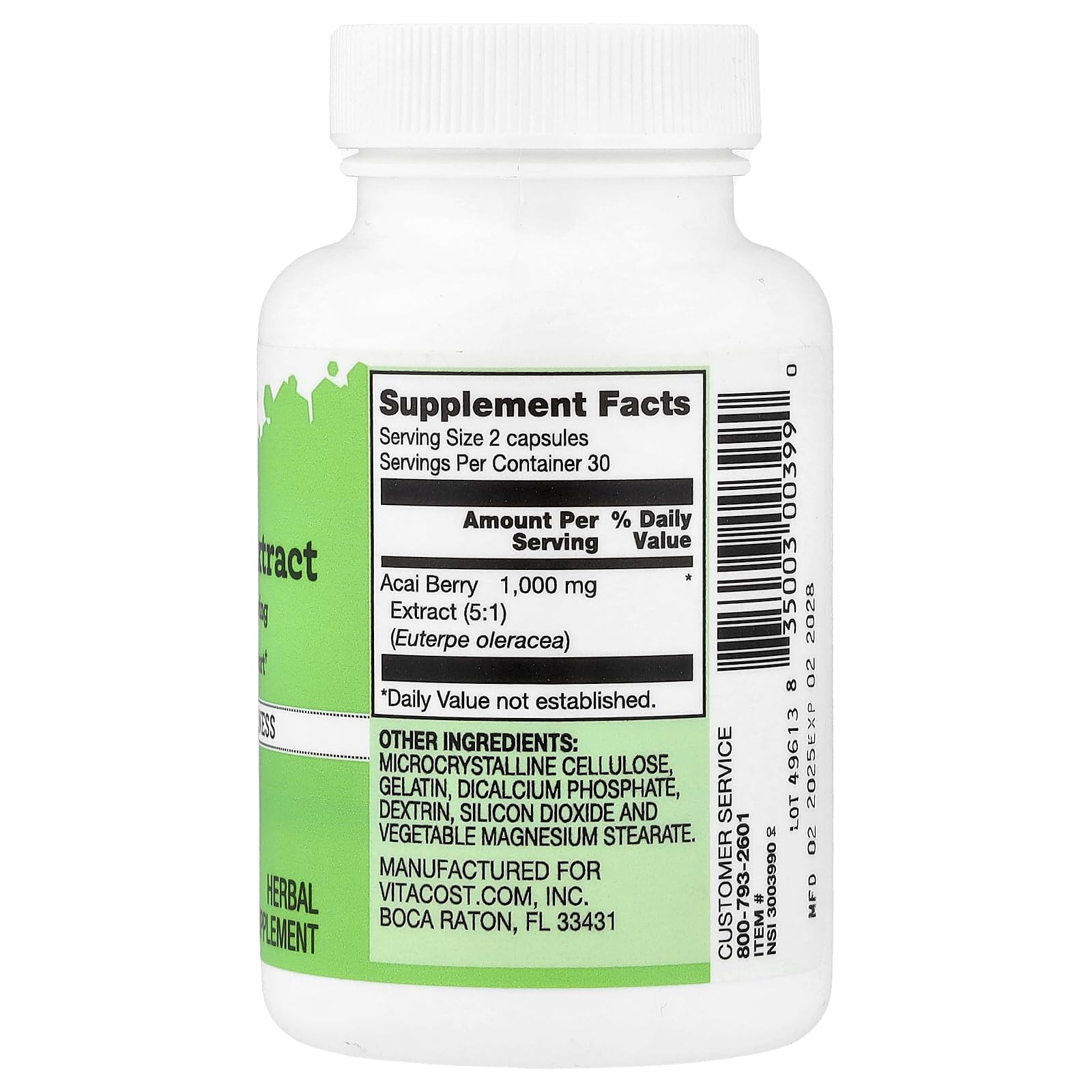natural energy boost with Acai Berry