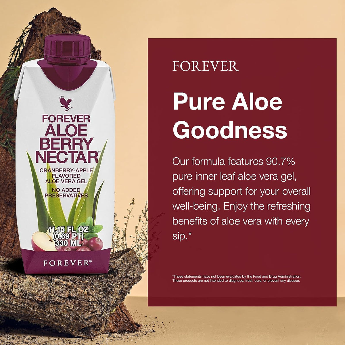 Natural energy boost with Aloe Vera